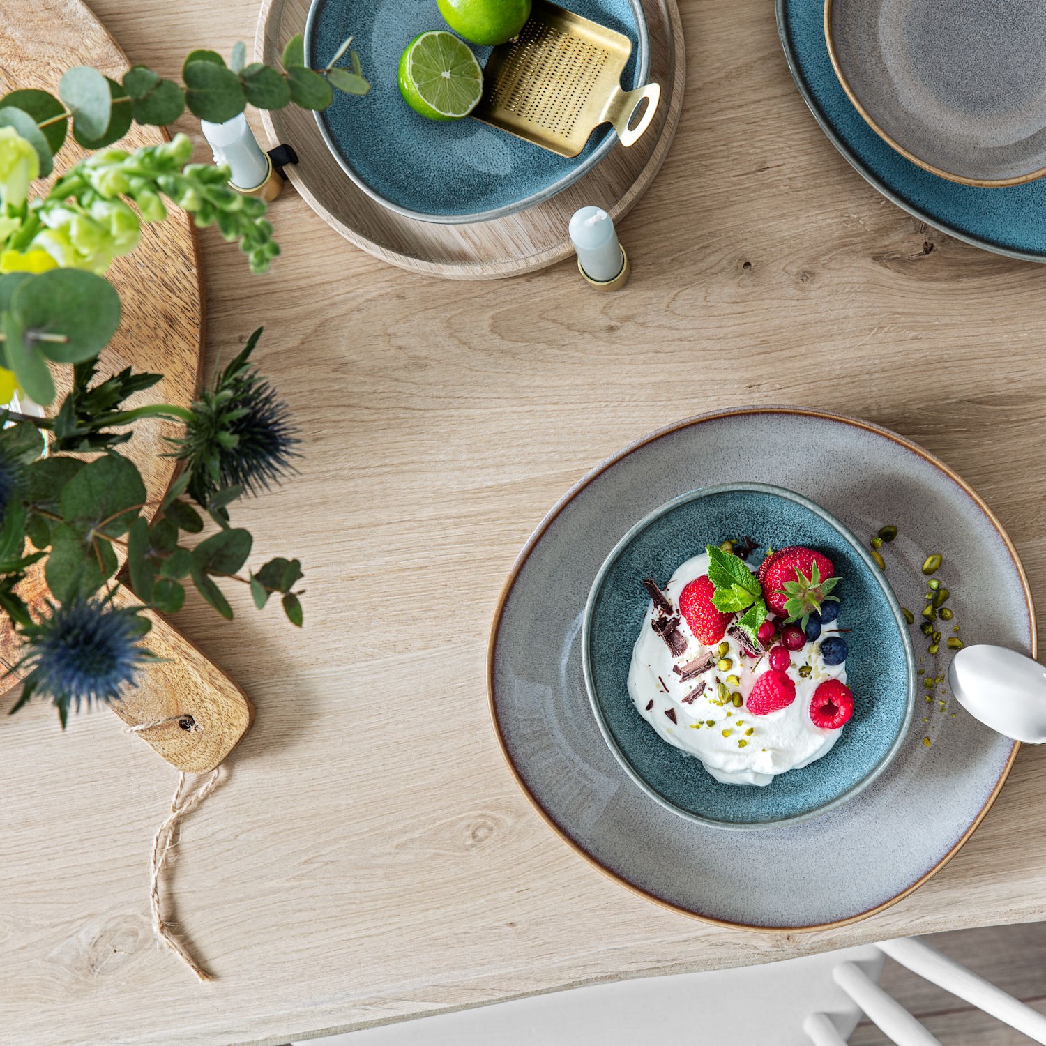 Talerz obiadowy Villeroy & Boch Lave Glacé ceramika 1042822610 najlepszy design