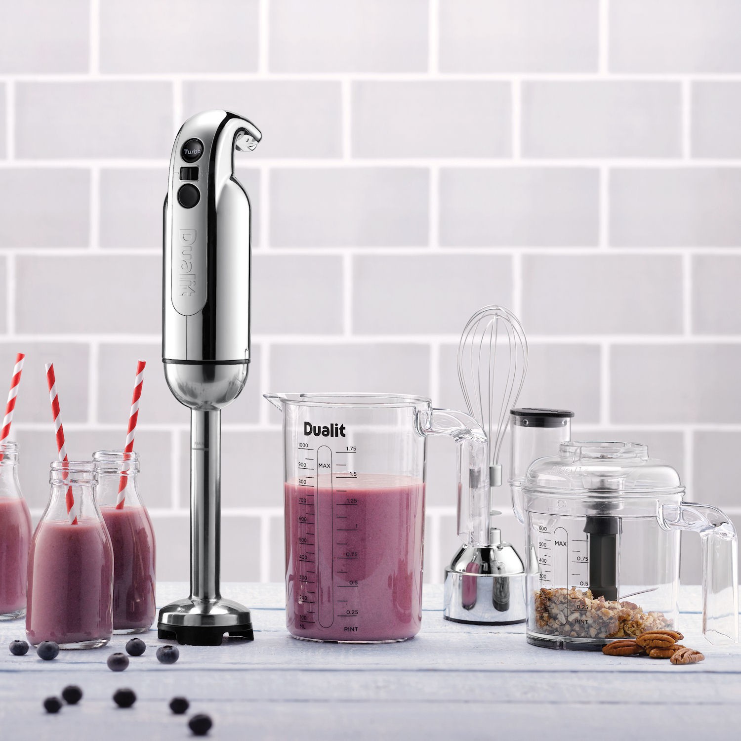 Blender ręczny Dualit Dualit Classic polerowana stal// tworzywo ...