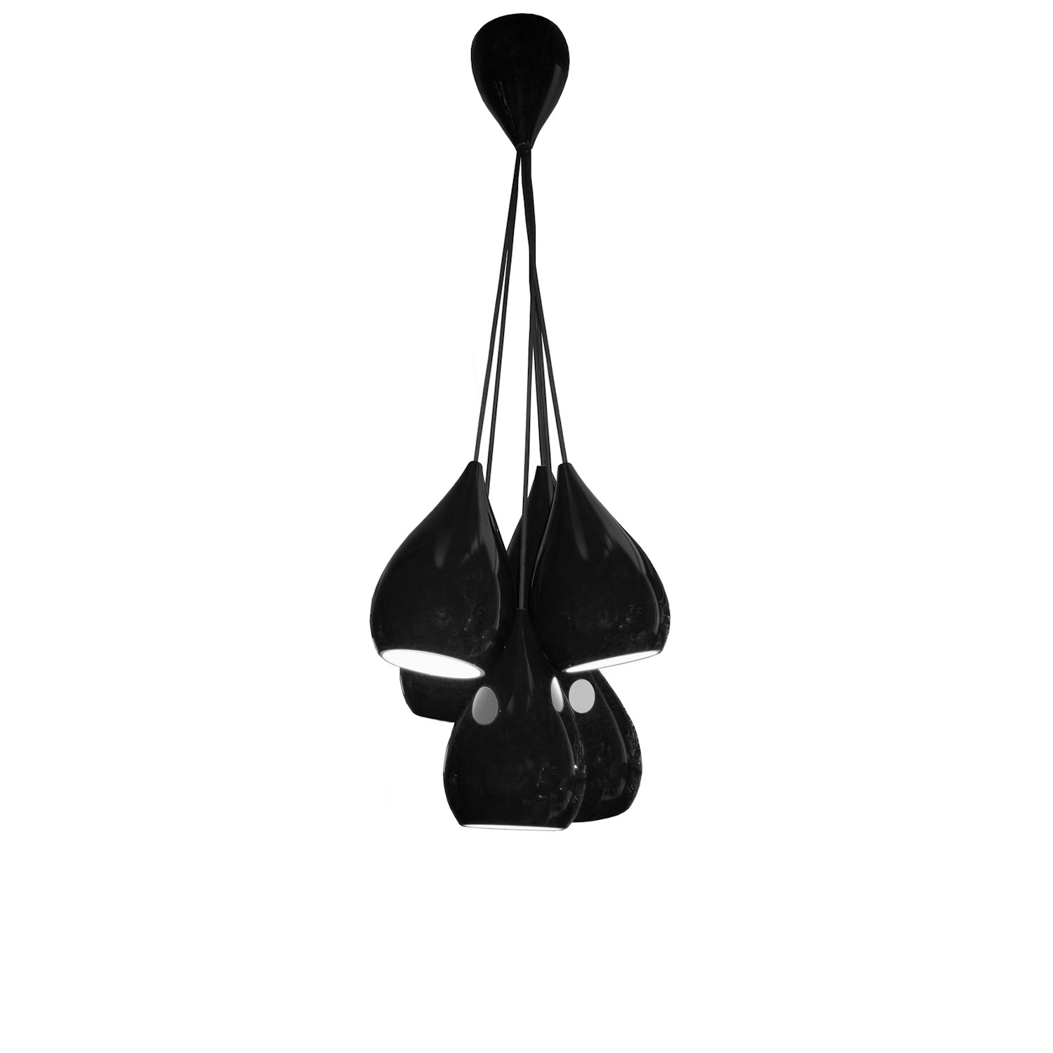 Lampa wisząca Original BTC Drop One Grouping of Six Pendant FP444K ...